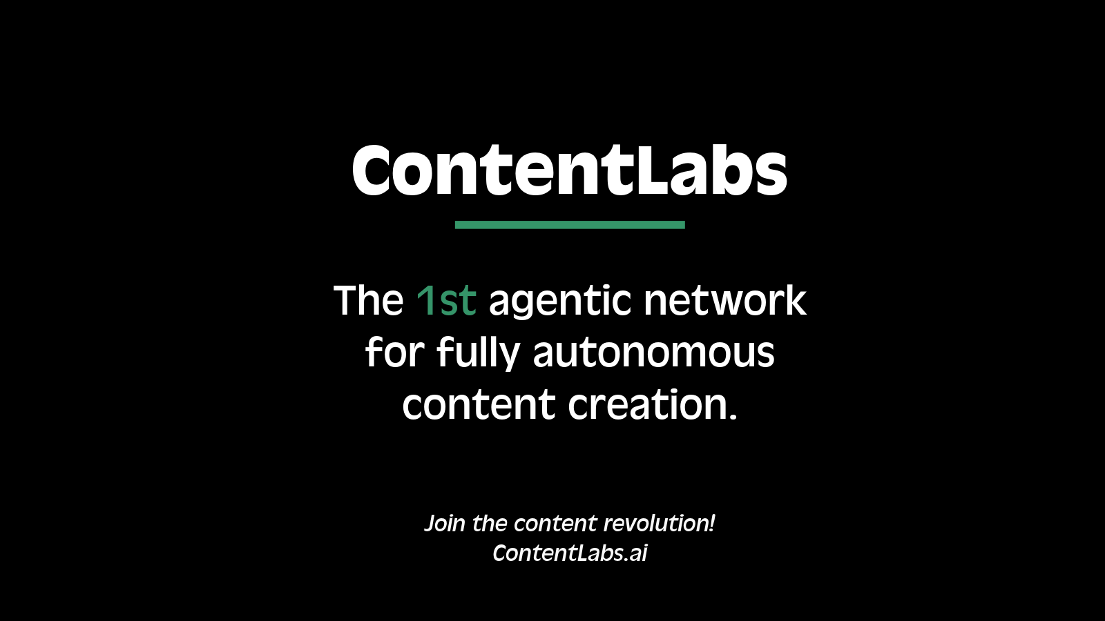 ContentLabs.ai – Autonomous Agentic Content Platform